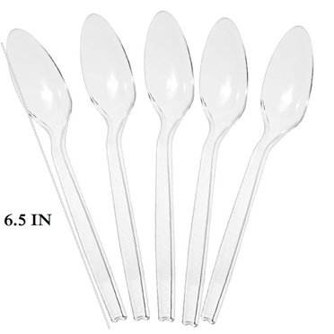 Generic Clear Plastic Serving Spoon 1-Count - Walmart.com