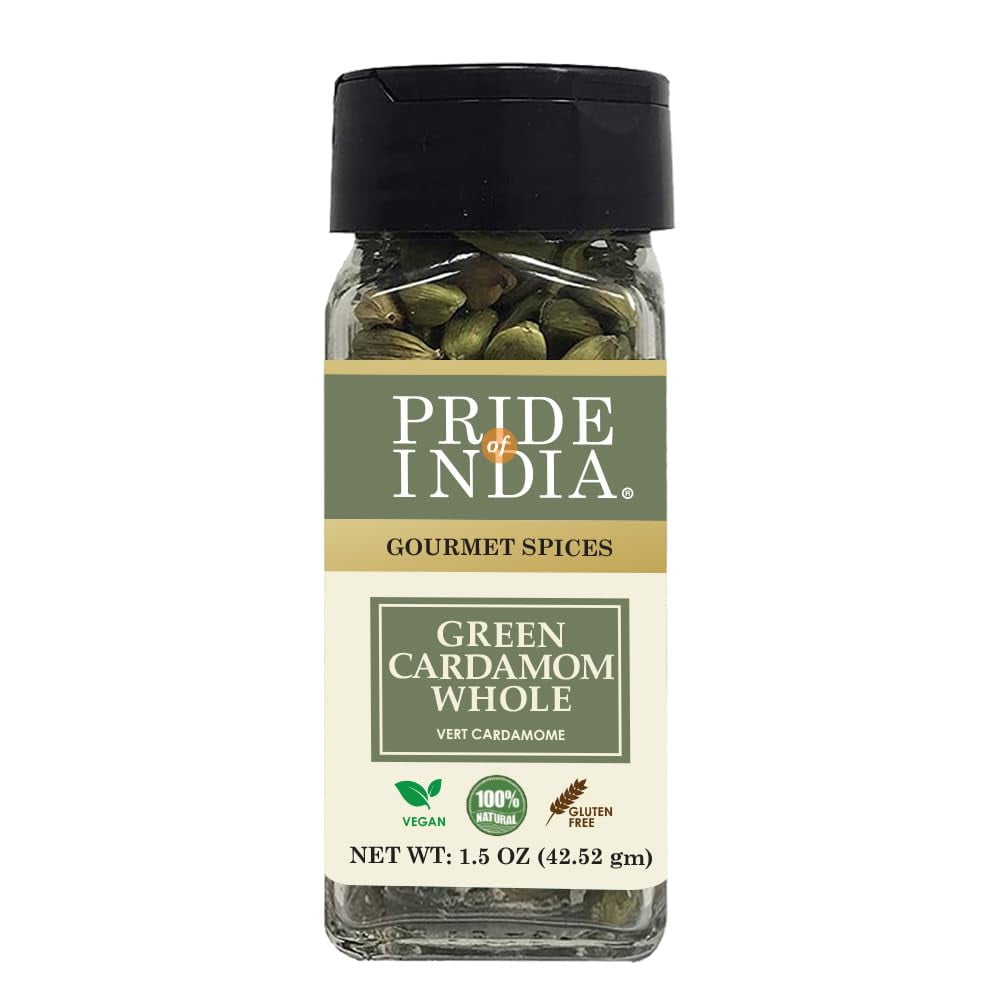 Click here for Pride Of India Green Cardamom Whole 1.5 Oz (43 Gm)... prices
