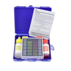 JED Pool Tools 2-Way Pool Kit, Measures Chlorine and pH, Includes ...