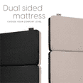 "Milliard Dual Sided Premium Tri Foldable Mattress, Memory Foam ...