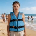 Cadancy Adult Life Jacket Boating Safety Vest Adjustable Straps ...