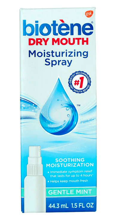 Biotene Mouth Spray, Gentle Mint, 1.5 Ounce Bottle 3 Pack - Walmart.com
