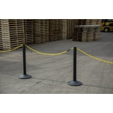 US Weight ChainBoss Outdoor/Indoor Stanchion with 10' of Plastic Chain ...