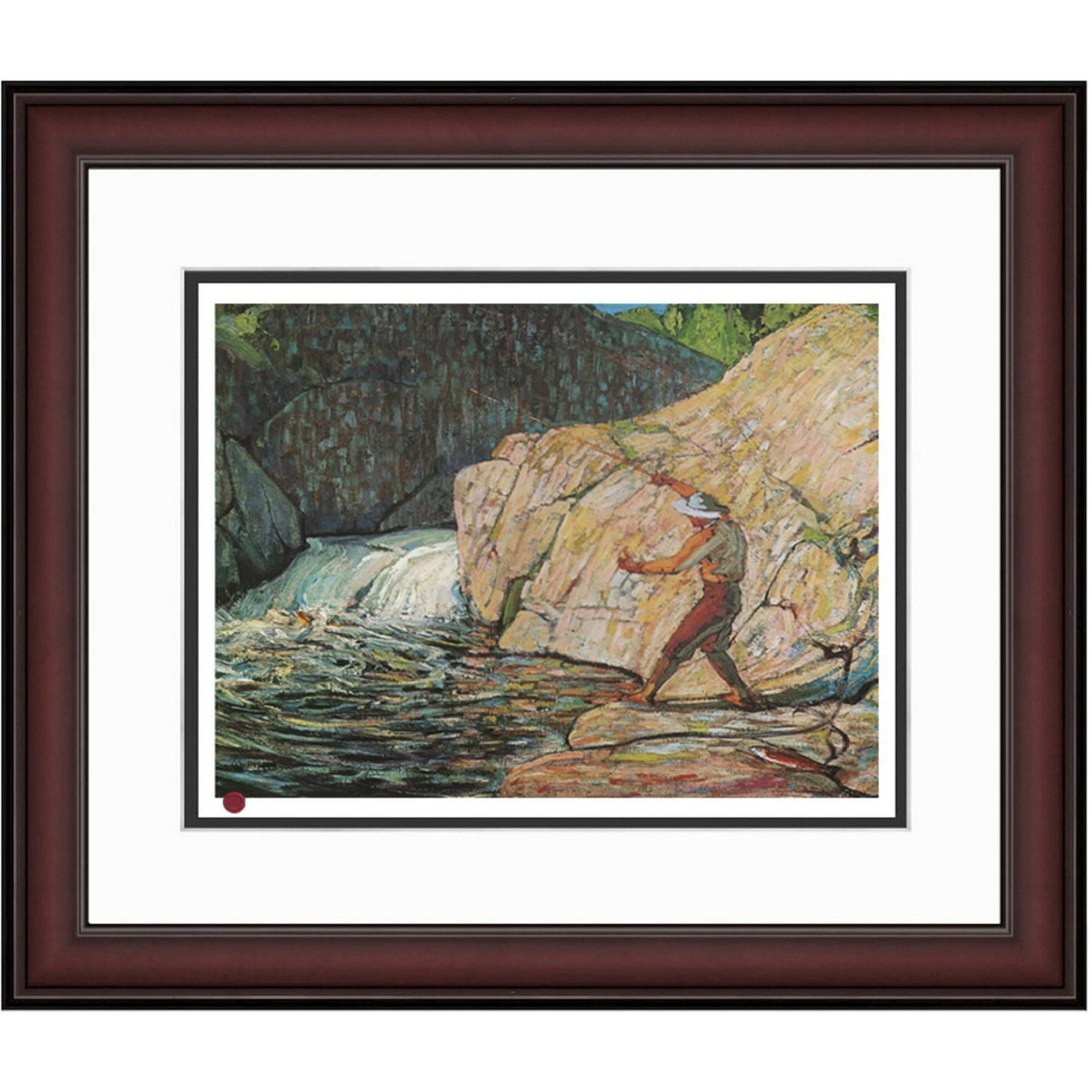Click here for Canadiana Art The Fisherman  By Tom Thomson 32.5in... prices