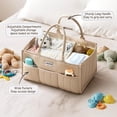 Baby Diaper Caddy - Stylish Basket for Newborn Essentials, Nursery ...
