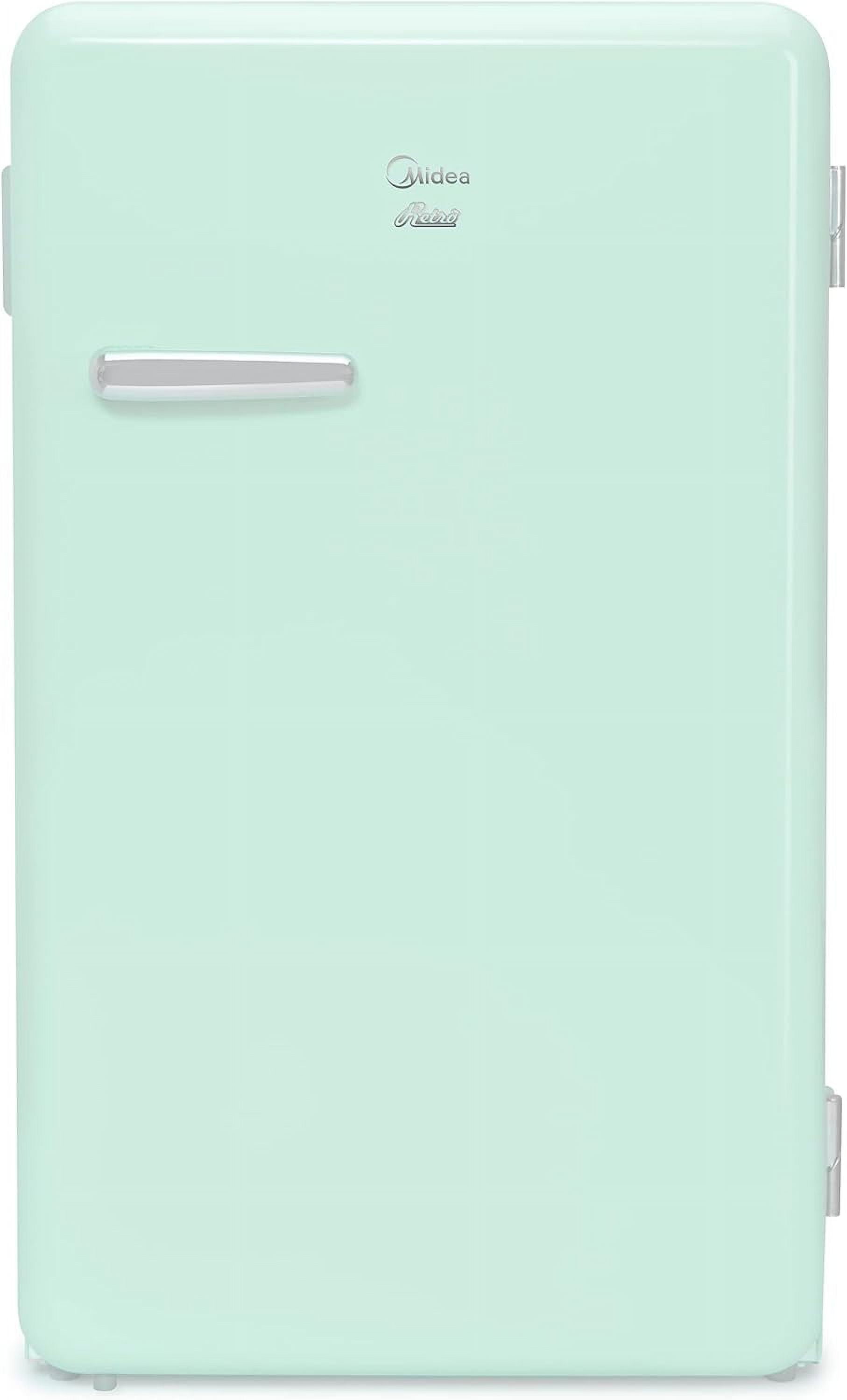 FRIGOBAR MIDEA 4 PIES CÚBICOS RETRO LOOK MENTA MDRD93CCNGREE Midea ...