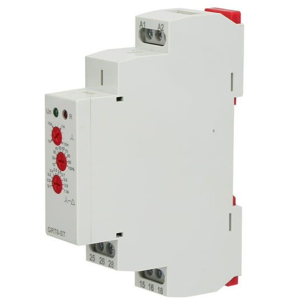 Delta Relay Motor Starter,GRT8‑ST Delay On Motor Timer Relay Star Delta ...