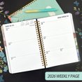 2026 Planner (Medium Size 8.5'' x 6.1'' Wire-Bound Hard Cover) Daily ...