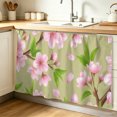 Spring Floral Cabinet Curtains for Kitchen 28"W x 51"L, Watercolor ...