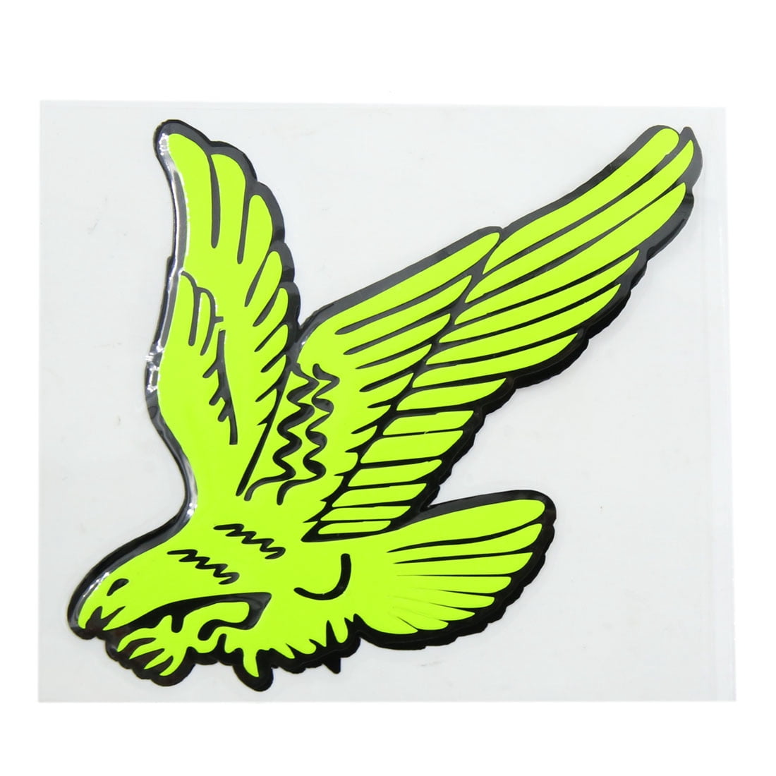 Yellow Reflective Eagle Pattern Car Sticker Decorative Decal for ...