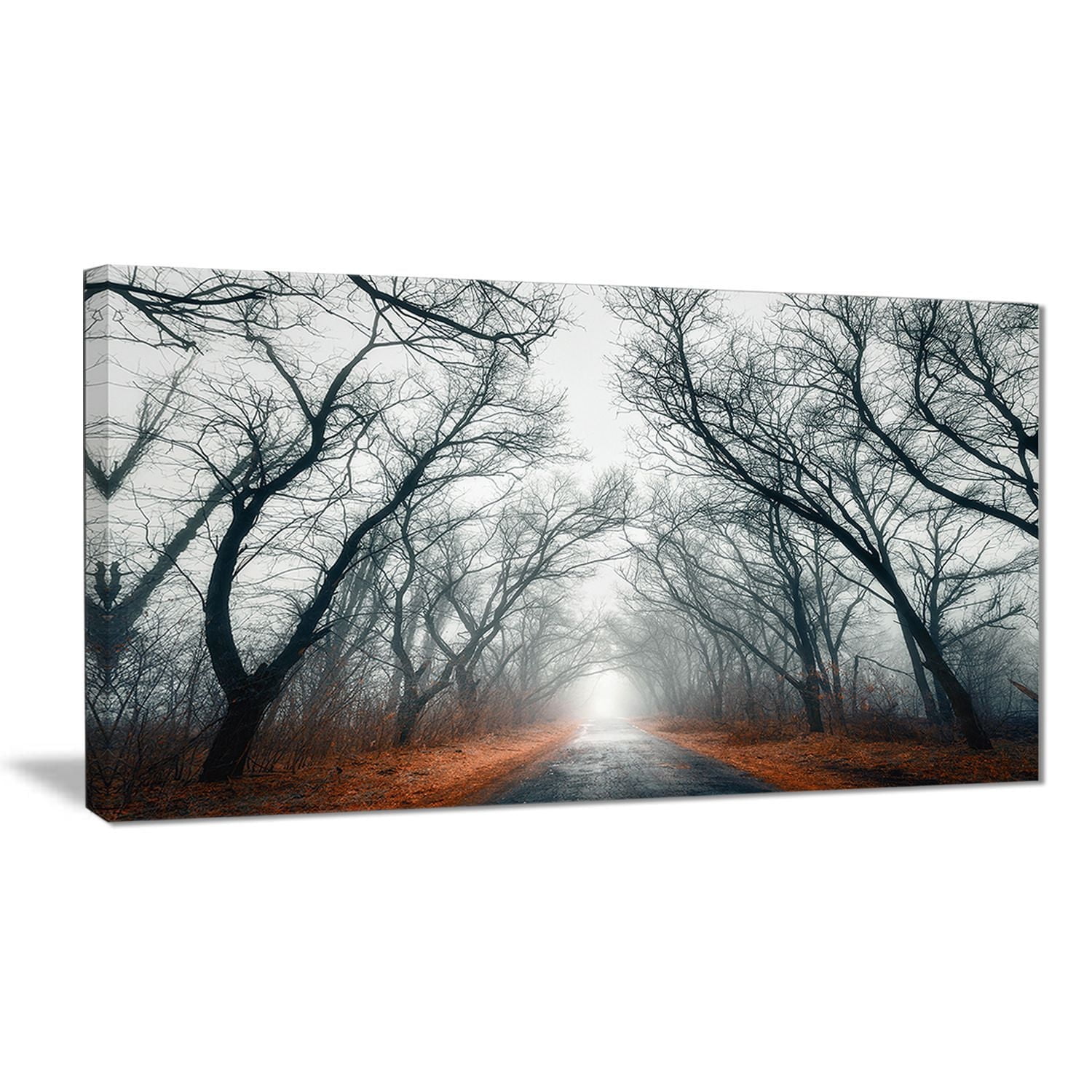 Click here for Designart Design Art Mystic Road In Forest Landsca... prices