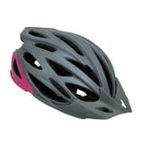Zefal Women's Pro Gray Pink Bike Helmet (Universal Dial, 24 Large Vents ...