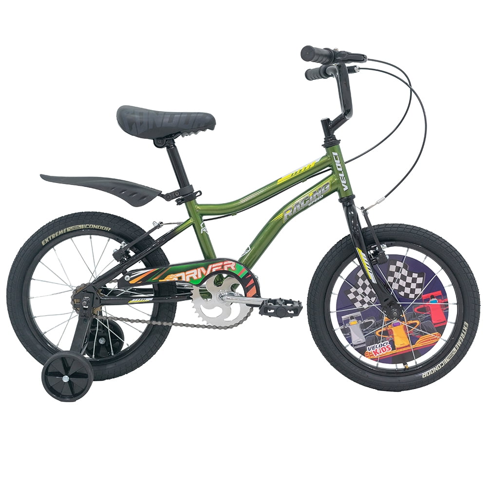 Bicicleta Veloci Racing Rodada 16 Verde | Bodega Aurrera en línea
