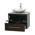 Wyndham Collection Centra 30 inch Single Bathroom Vanity in Gray Oak ...