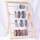 2x Wooden Thread Rack / Thread Holder Organizer / Ribbon Spools ...