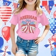 Byoo Tween Girls Tshirt Basic Bow Graphic 4th of July Short Sleeve ...