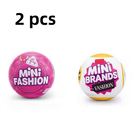 Disney 5 Surprise Mini Brands Balls Toys Fashion Series 2 Miniature ...