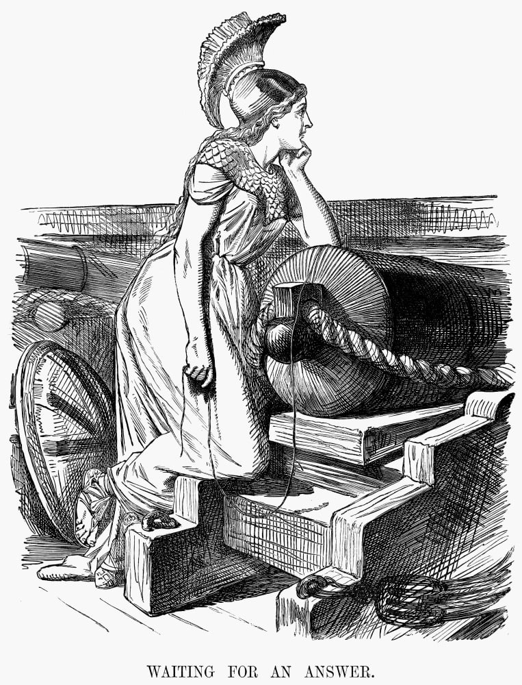 States Rights Political Cartoon Civil War