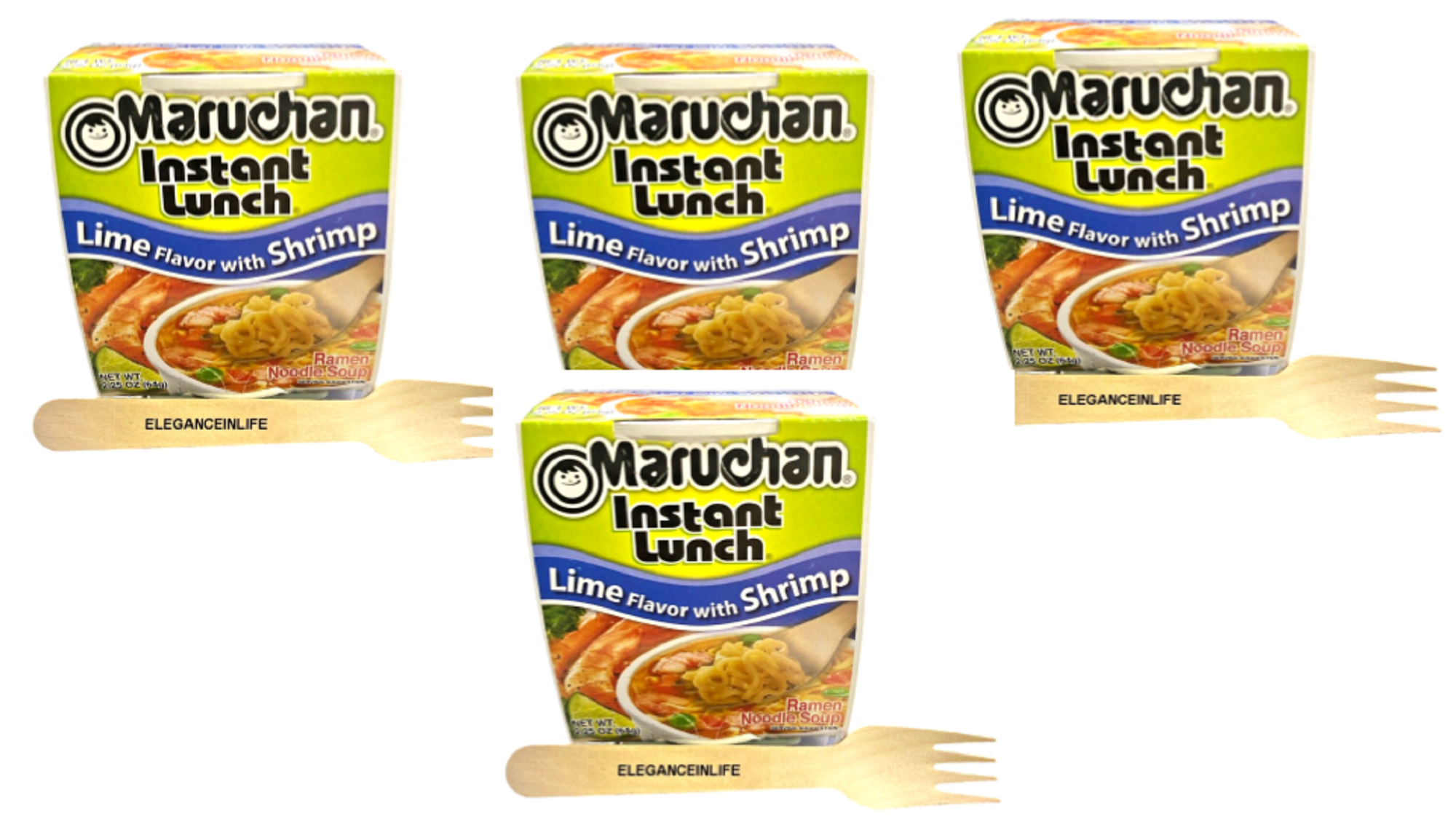Maruchan Instant Lunch Lime Flavor With Shrimp Ramen Noodle Soup 2.25 ...