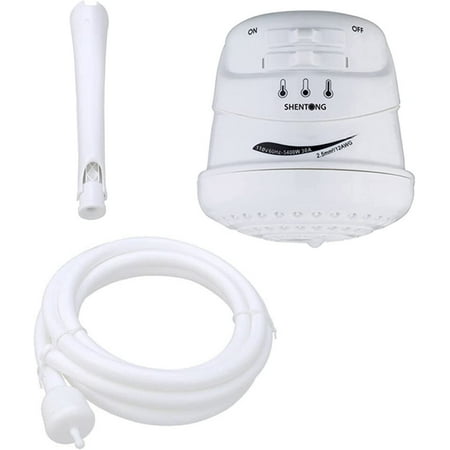 Electric Shower Head Heater with Bracket , BAINIAN 110V 5400W Automatic ...