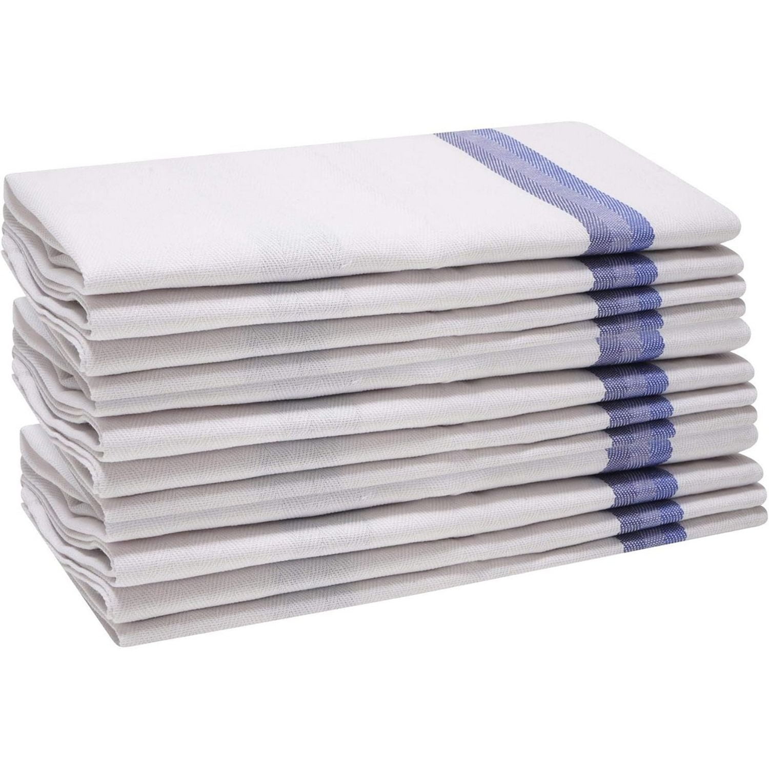 Click here for K Collection Stripe Tea Towel Set (Pack Of 12) prices