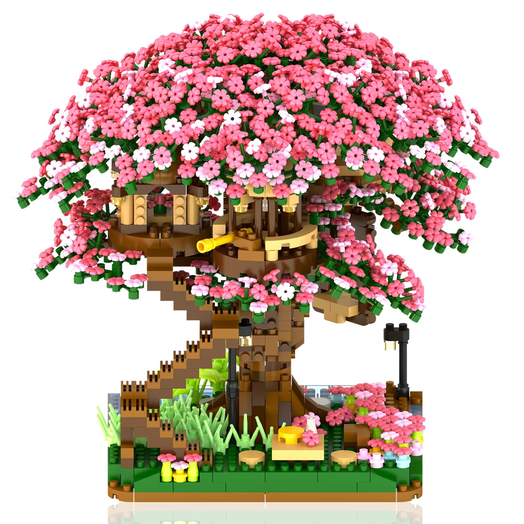 Click here for Grm Lhcx Cherry Bonsai Tree Building Sets For Girl... prices
