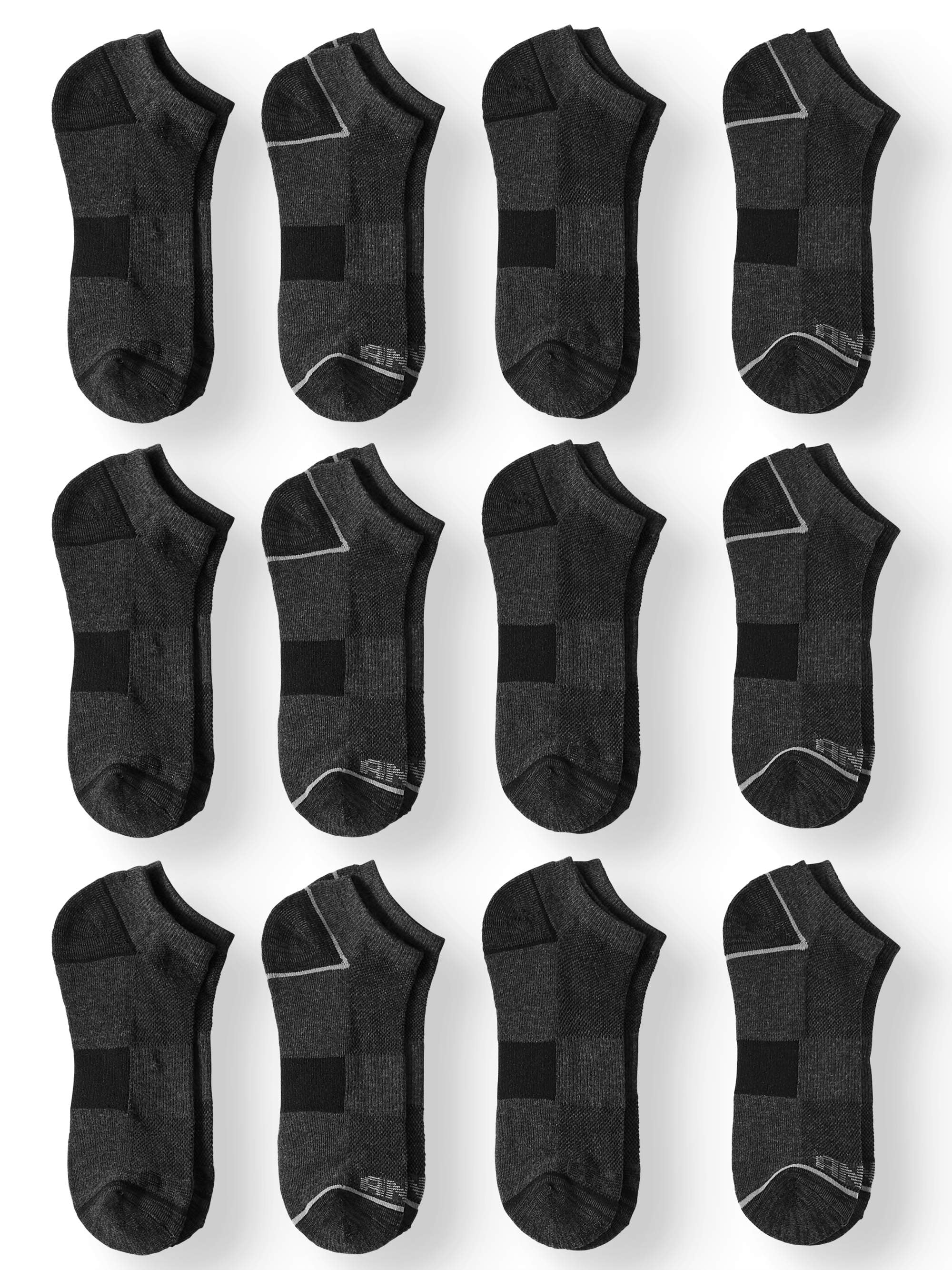 Men's Pro Platinum Low Cut Socks, 12 pack - Walmart.com