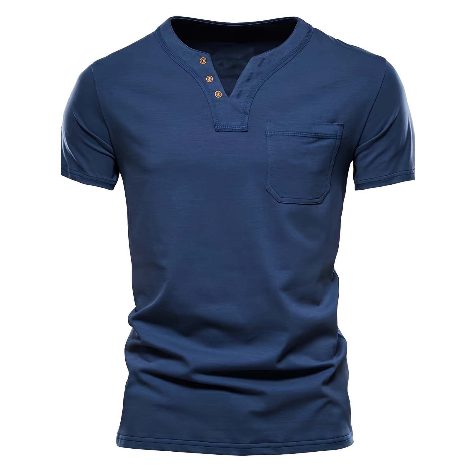 Click here for Posijego Mens Summer T Shirts V Neck Short Sleeve... prices