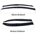 4Pcs Wind Deflectors for Toyota Corolla 2014-19 Window Vent Visors Rain ...