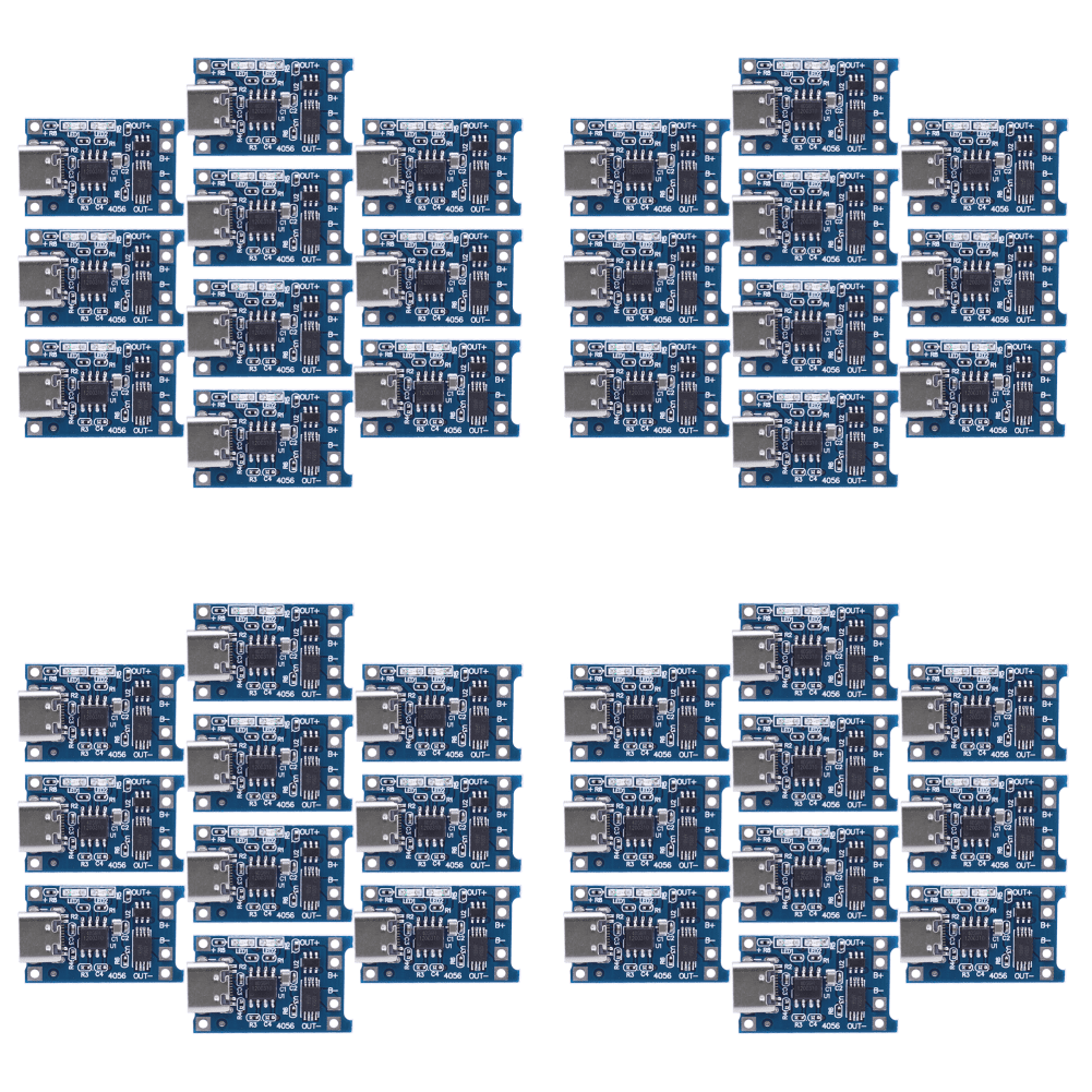 [HW-373 10 piezas] [TYPE-C] Módulo carga batería litio TP4056 1A Nueva ...