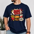 Dad Tax Funny Comic Pop Art T-Shirt Retro Fast Food Meme Scene Gift for ...