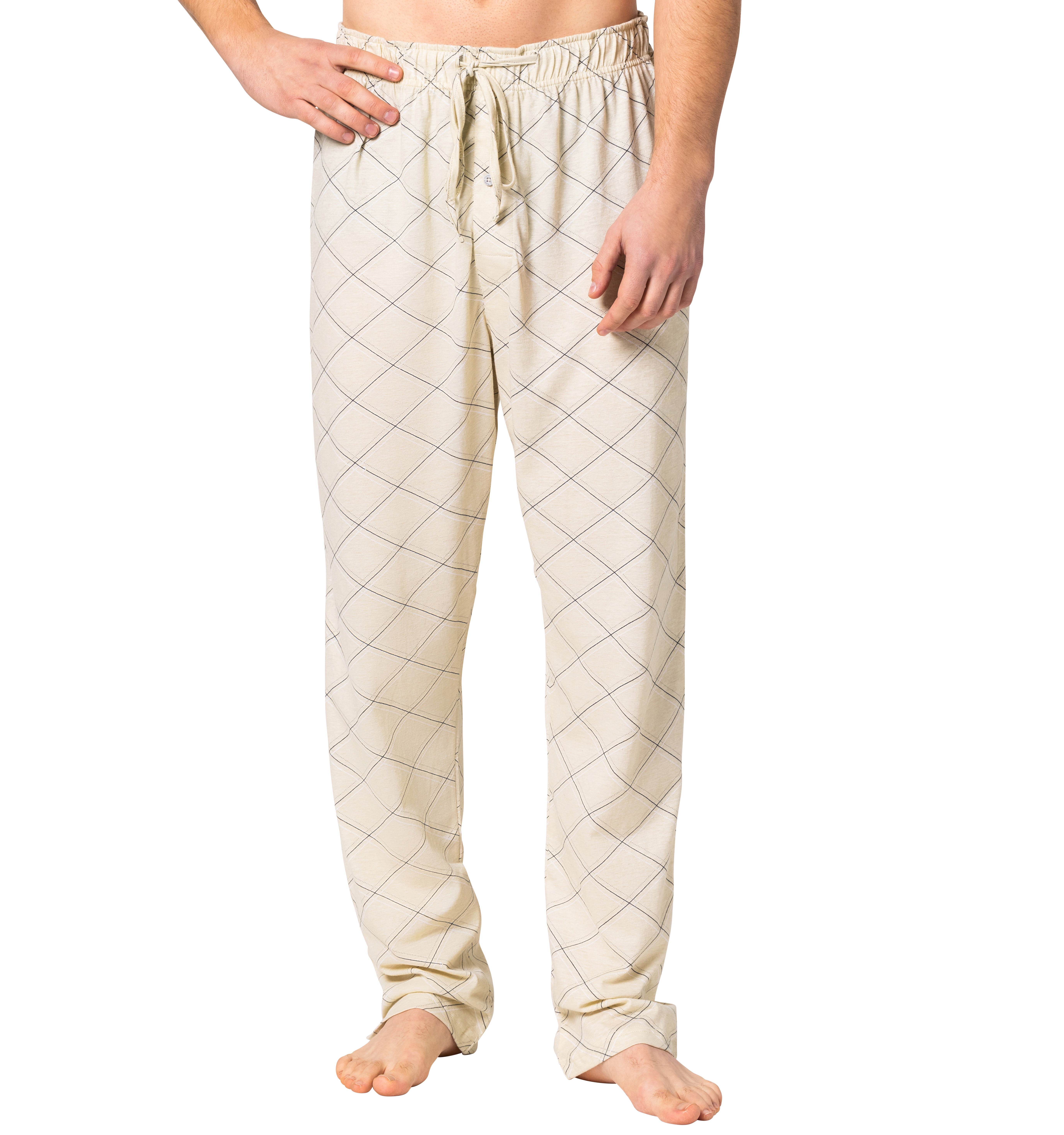 Hanes Mens Sleepwear 100 Cotton Pjs X Temp Jersey Knit Pajama Pants