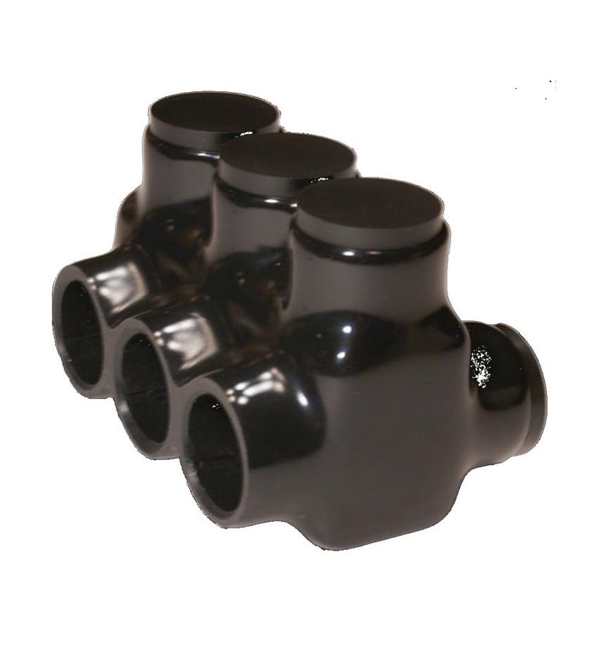 Morris Products 97633 Black Insulated Multi-Cable Connector - Dual ...