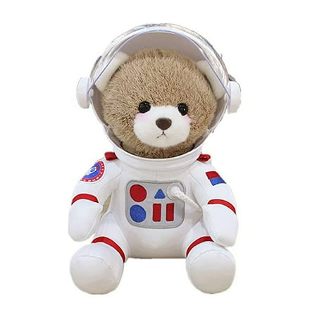 Astronaut Teddy Bear Soft Toy Spaceman Stuffed Plush Animal Toy Pilot ...