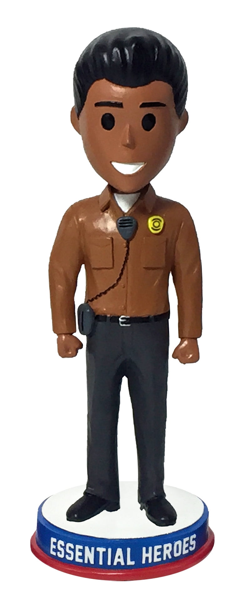 Security Prison Essential Heroes Bobblehead Male Dark Skin Tone ...