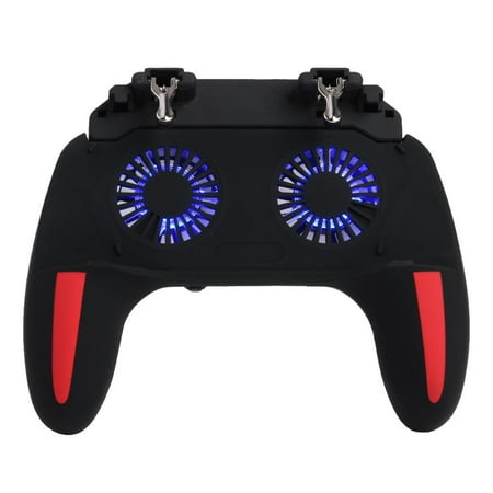 H10 Gaming Grip Controller Gamepad Dual Cooling Fan for PUBG | Walmart ...