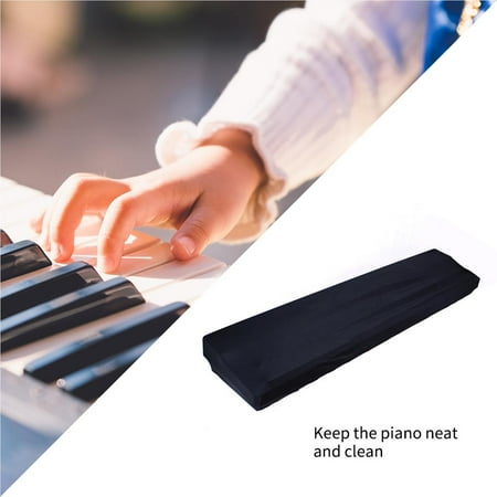 Piano Keyboard Cover Stretchable Dust Cover with Adjustable Elastic ...