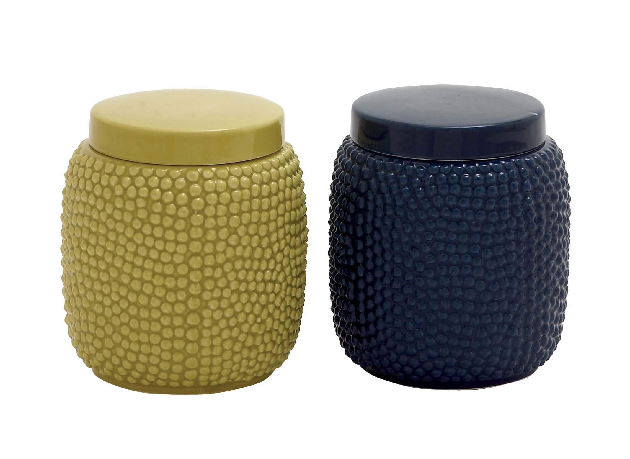 Cool And Colorful Ceramic Jar 2 Assorted - Walmart.com