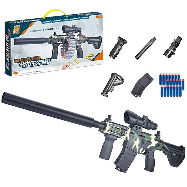 Realistic Toy Gun For Guns Darts Automatic Sniper Rifle Foam Blaster ...
