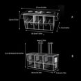 YIGSECU FishTanks Breeder Box Breeding Isolation Box Aquarium Mini ...