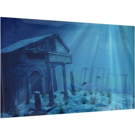 Fish Tank Wallpaper Background Aquarium Decal Background Window Sticker ...