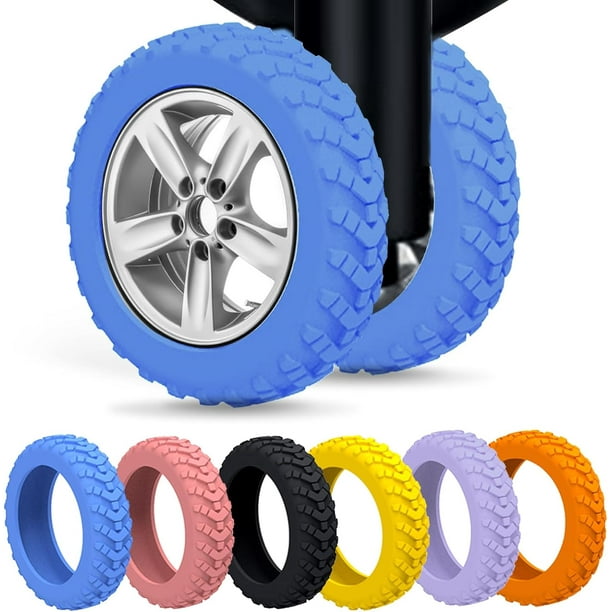 Luggage Wheel Covers Suitcase Wheel Protectors 8 Pieces Luggage Wheel ...