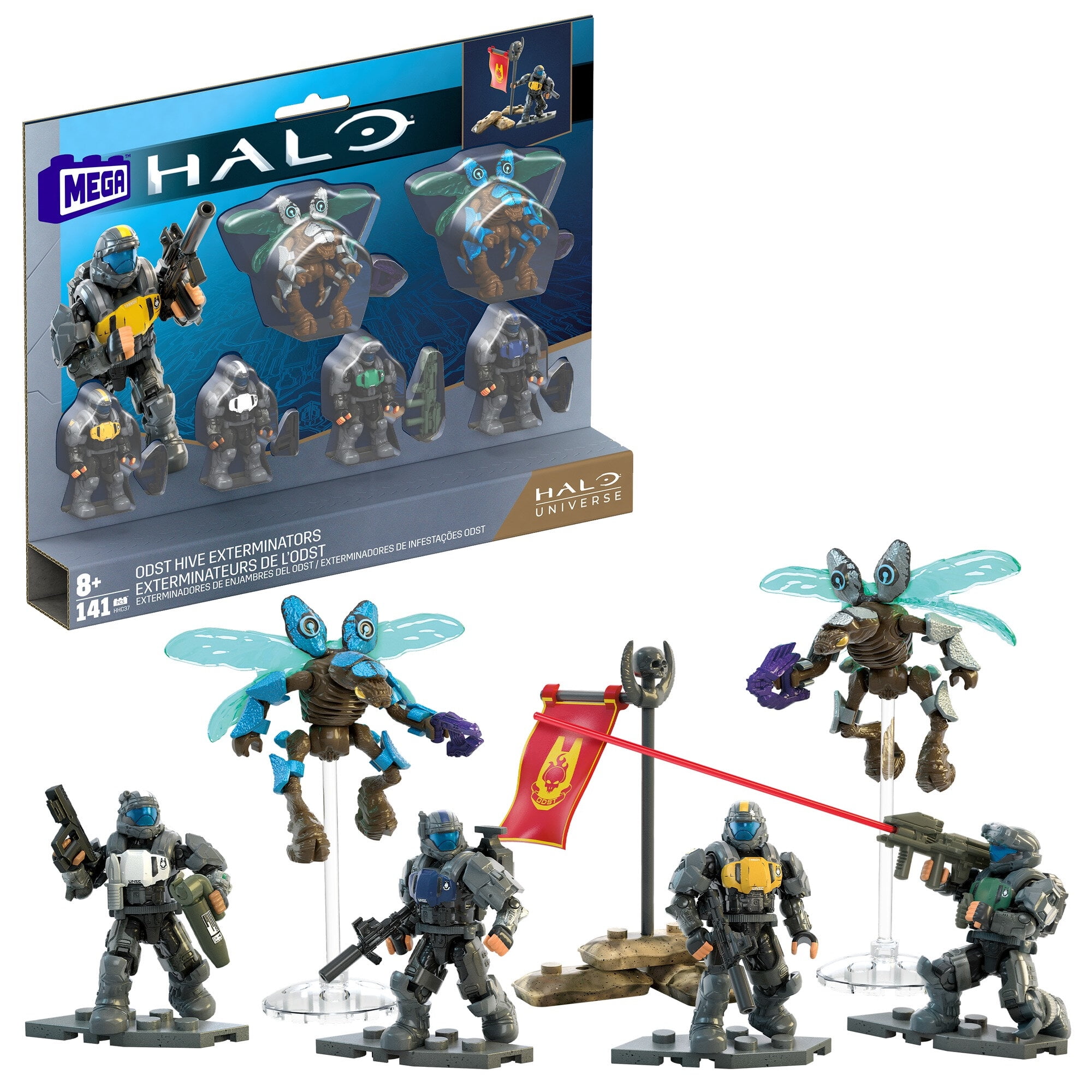 MEGA Halo ODST Hive Exterminators Halo Universe Building Set, ages 8 ...