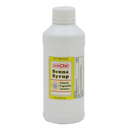 Senna Laxative Syrup 8 oz. 8.8 mg / 5 mL Strength Sennosides, Q-451-08 ...