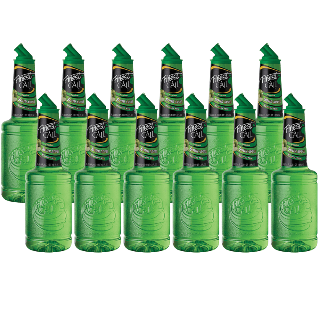 Finest Call 1 Liter Premium Sour Apple Mix - Walmart.com