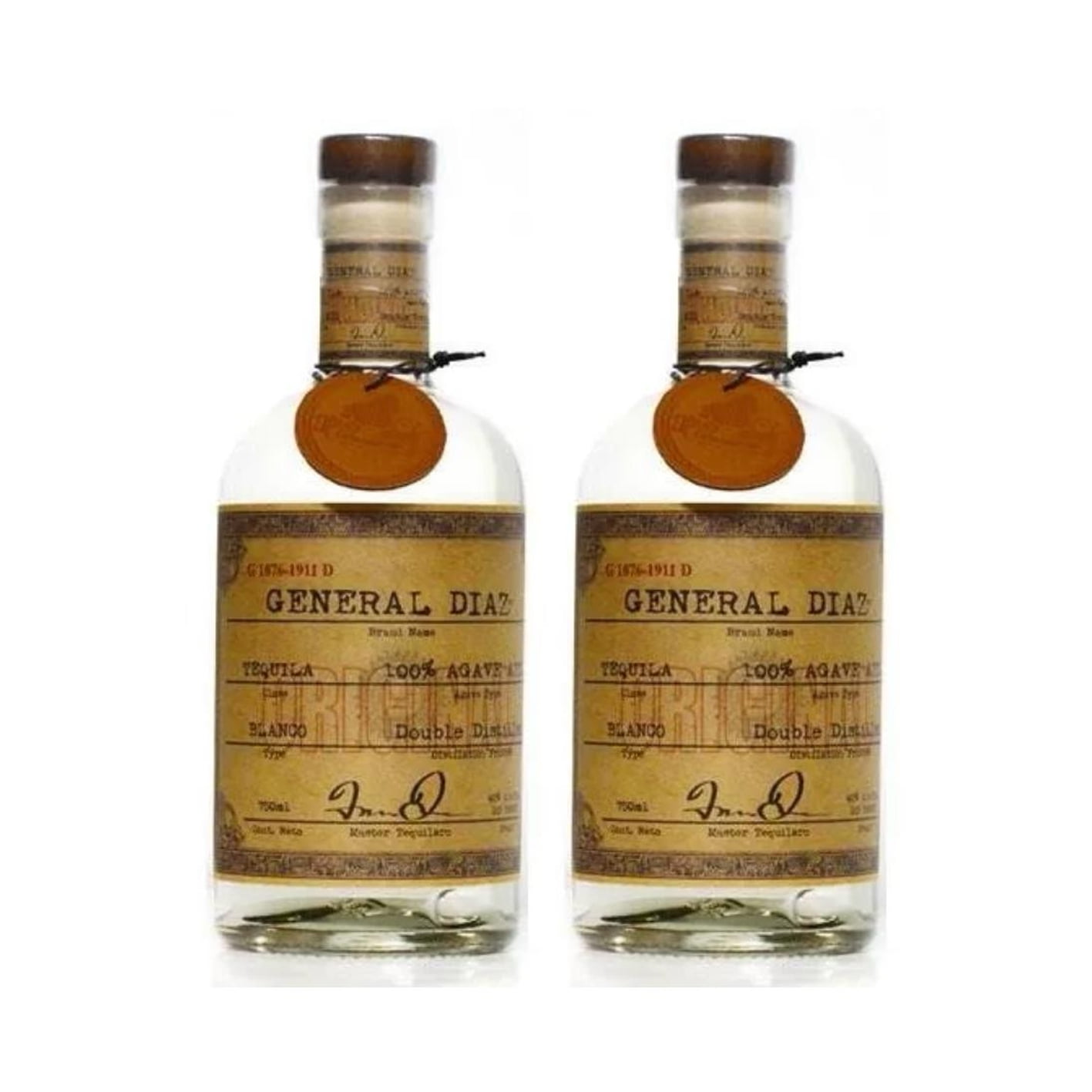 Duo Pack Tequila General Diaz Blanco 750 Ml General Díaz Tequila ...