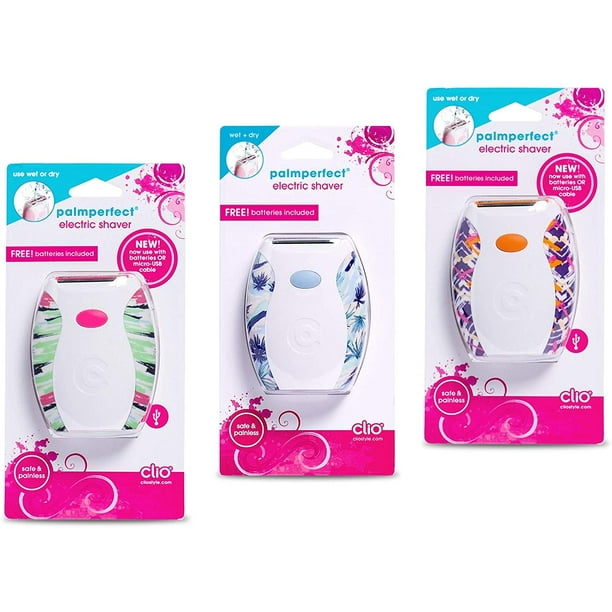 Clio Designs Palmperfect Electric Shaver in Patterns, Color and Pattern ...