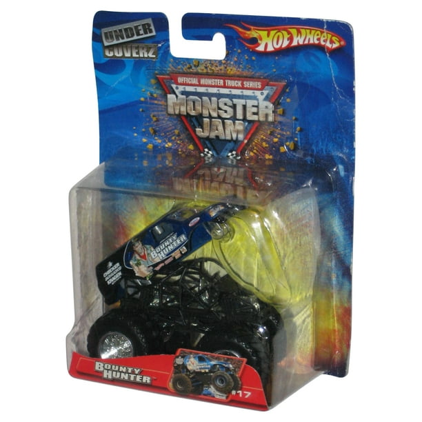 Hot Wheels Monster Jam (2006) Blue Bounty Hunter Under Coverz Truck #17 ...