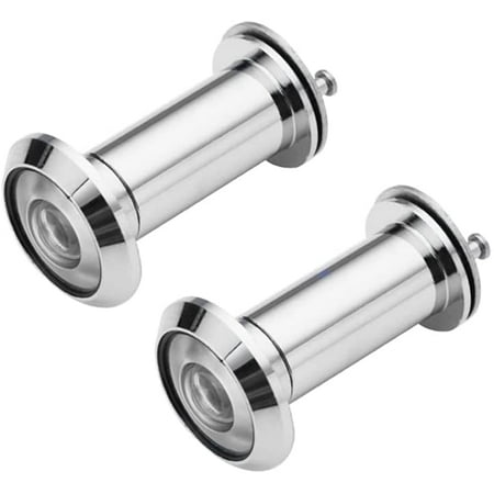 SICED Door Peephole 2 Pieces Door Peephole 16mm 200° Wide Viewing Angle ...