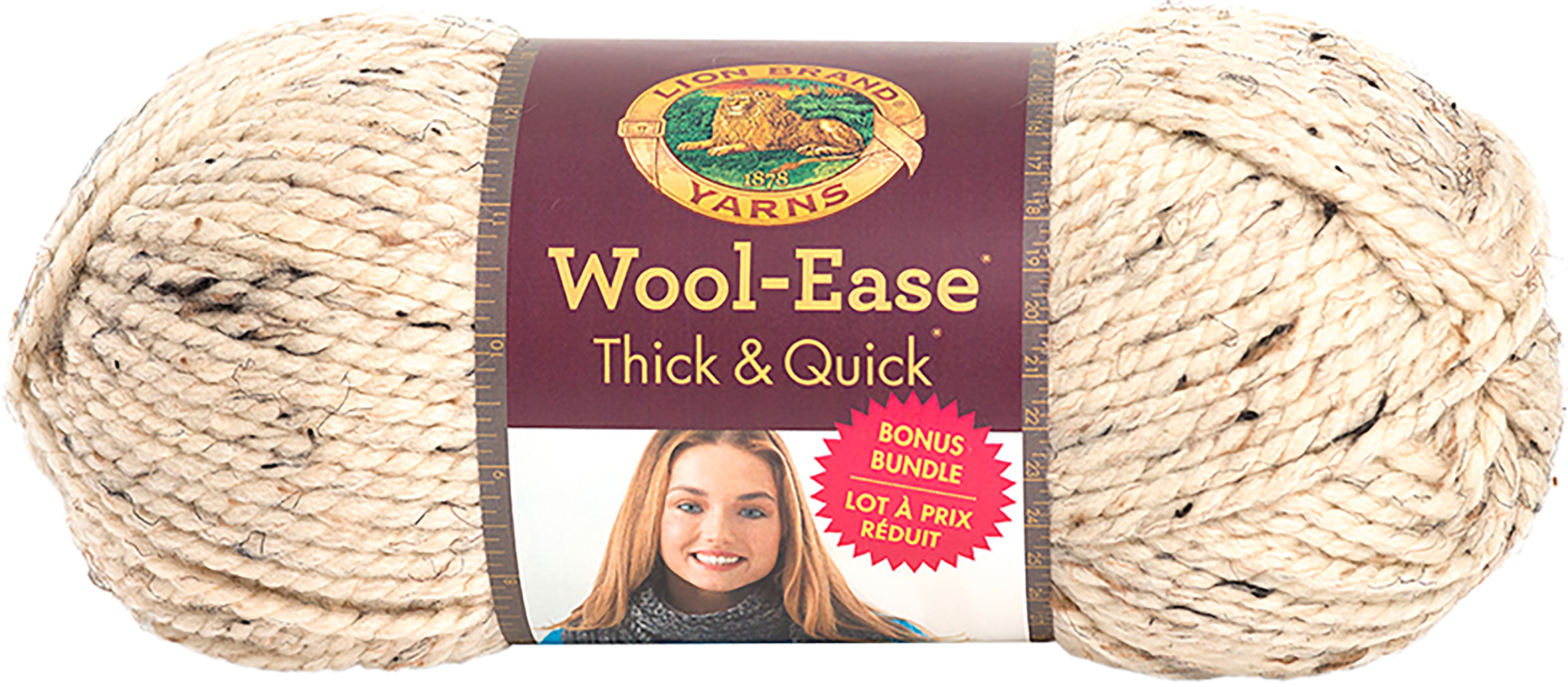 Wool-Ease Thick & Quick Bonus Bundle Yarn-Oatmeal | Walmart Canada